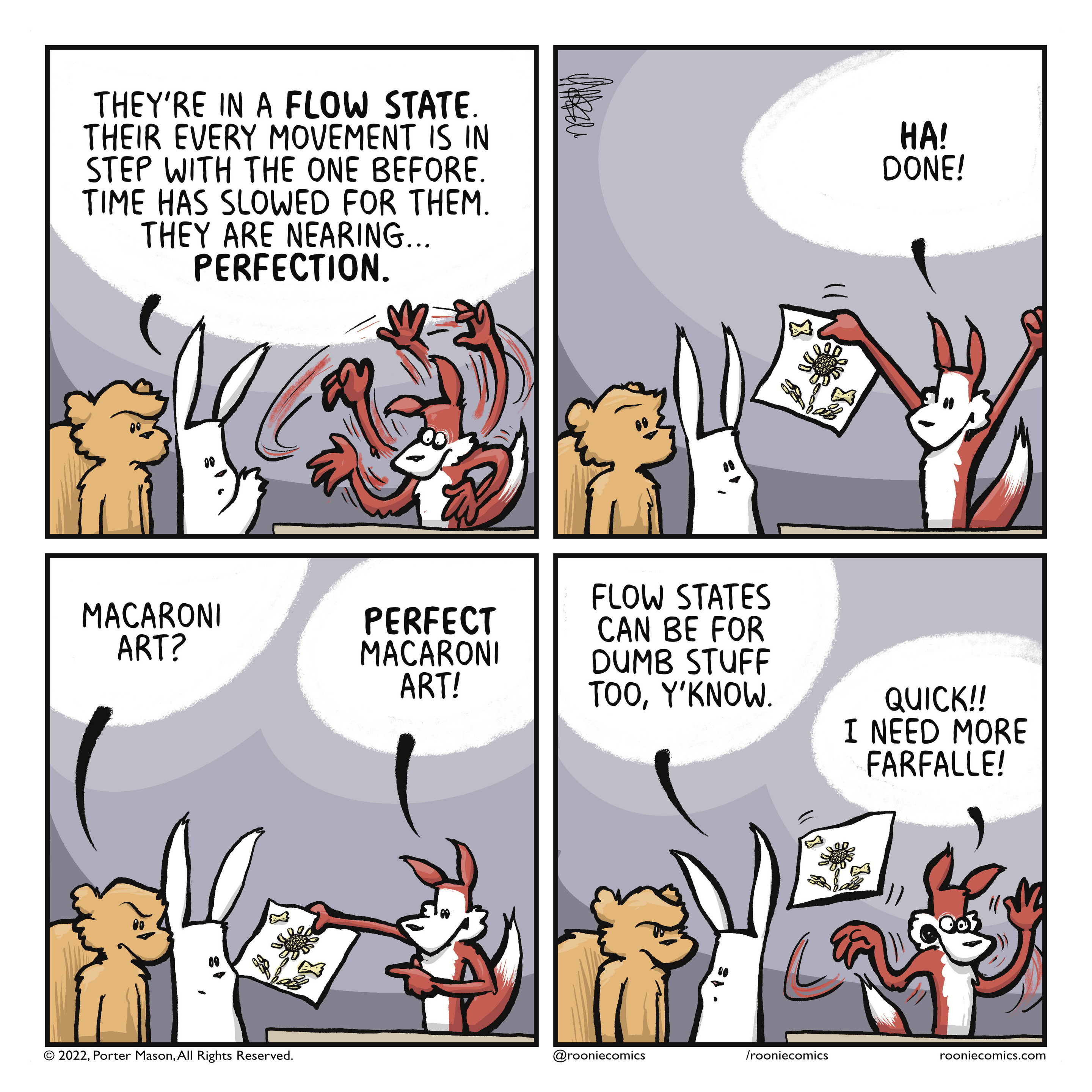 Roonie the Rabbit: "I achieve higher levels of consciousness to accom ...