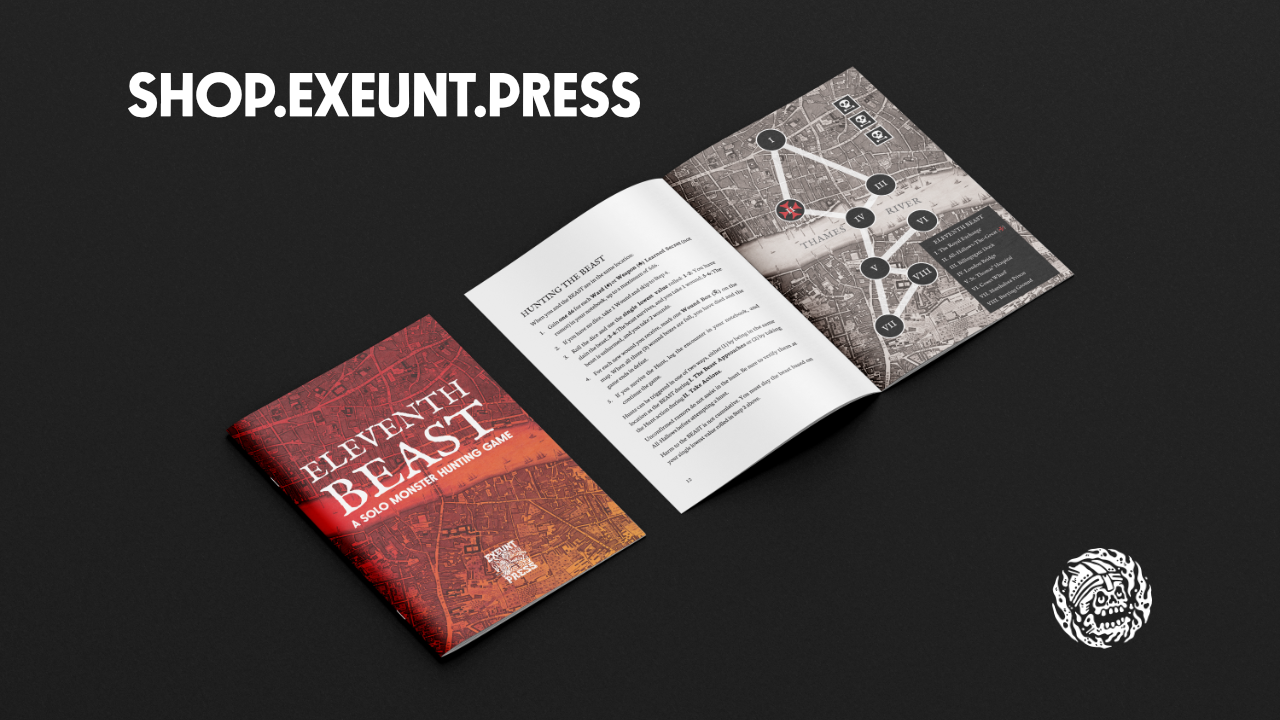 Exeunt Press (@exeuntpress@dice.camp) - Dice.camp