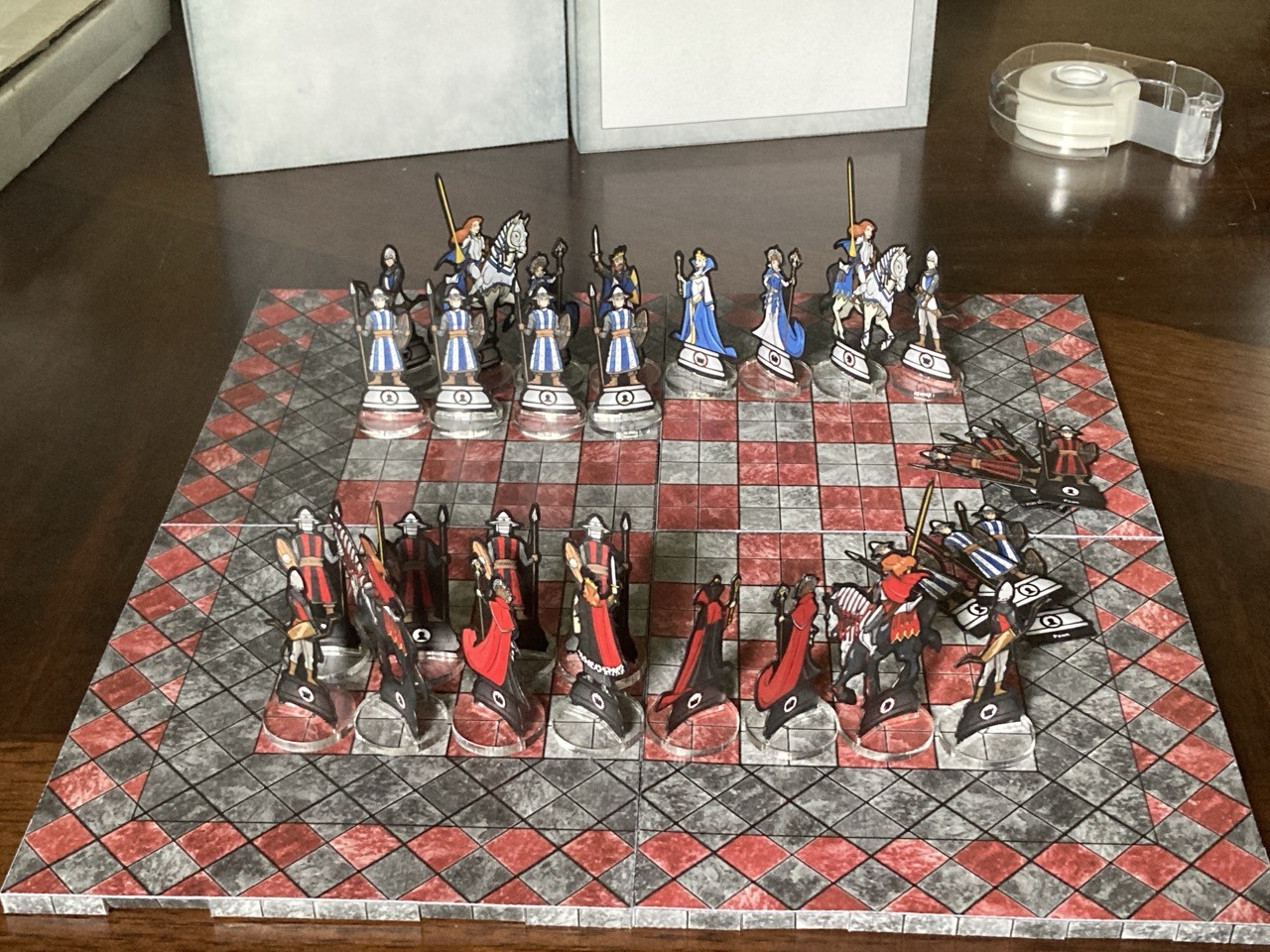 Paper Realms: "Papercut competition progress - the tiles will be ...