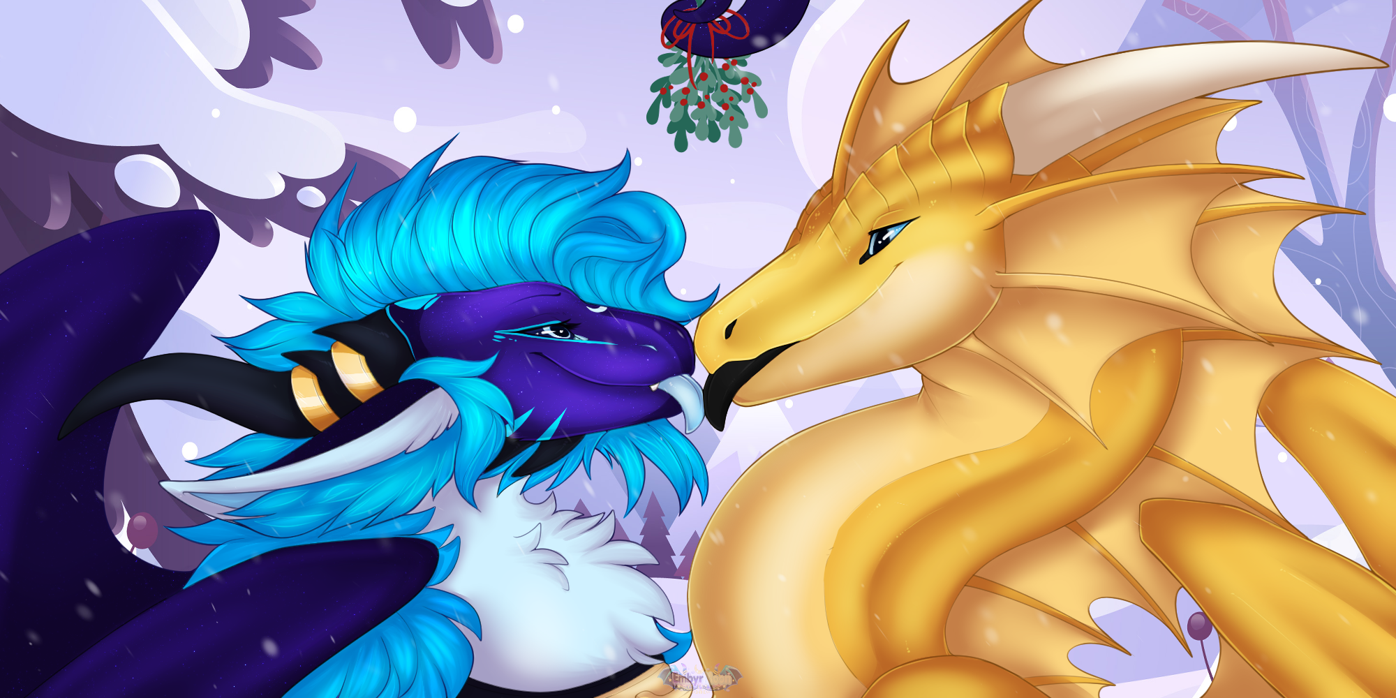 Tsargoth ☀️ 🌕:therian:: "Here's something from around Christmas time. Em t…" - Draconity.me