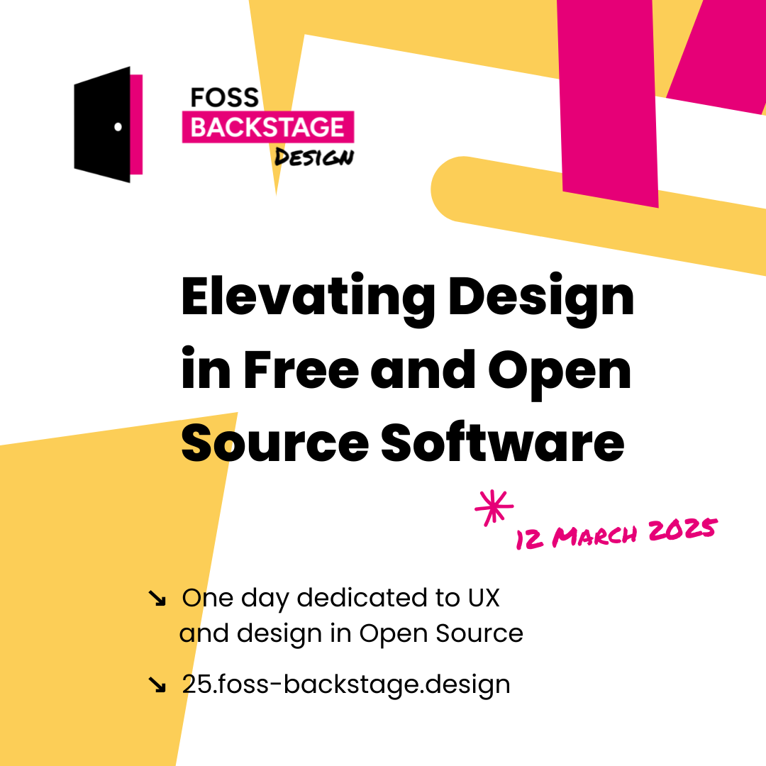 FOSS Backstage Design (@fossdesign@floss.social) - FLOSS.social