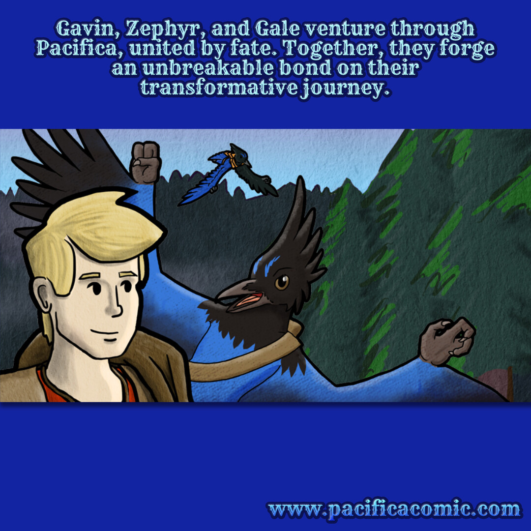 Tait: "🤝 Gavin, Zephyr, and Gale venture through Pacific…" - Mastodon.ART
