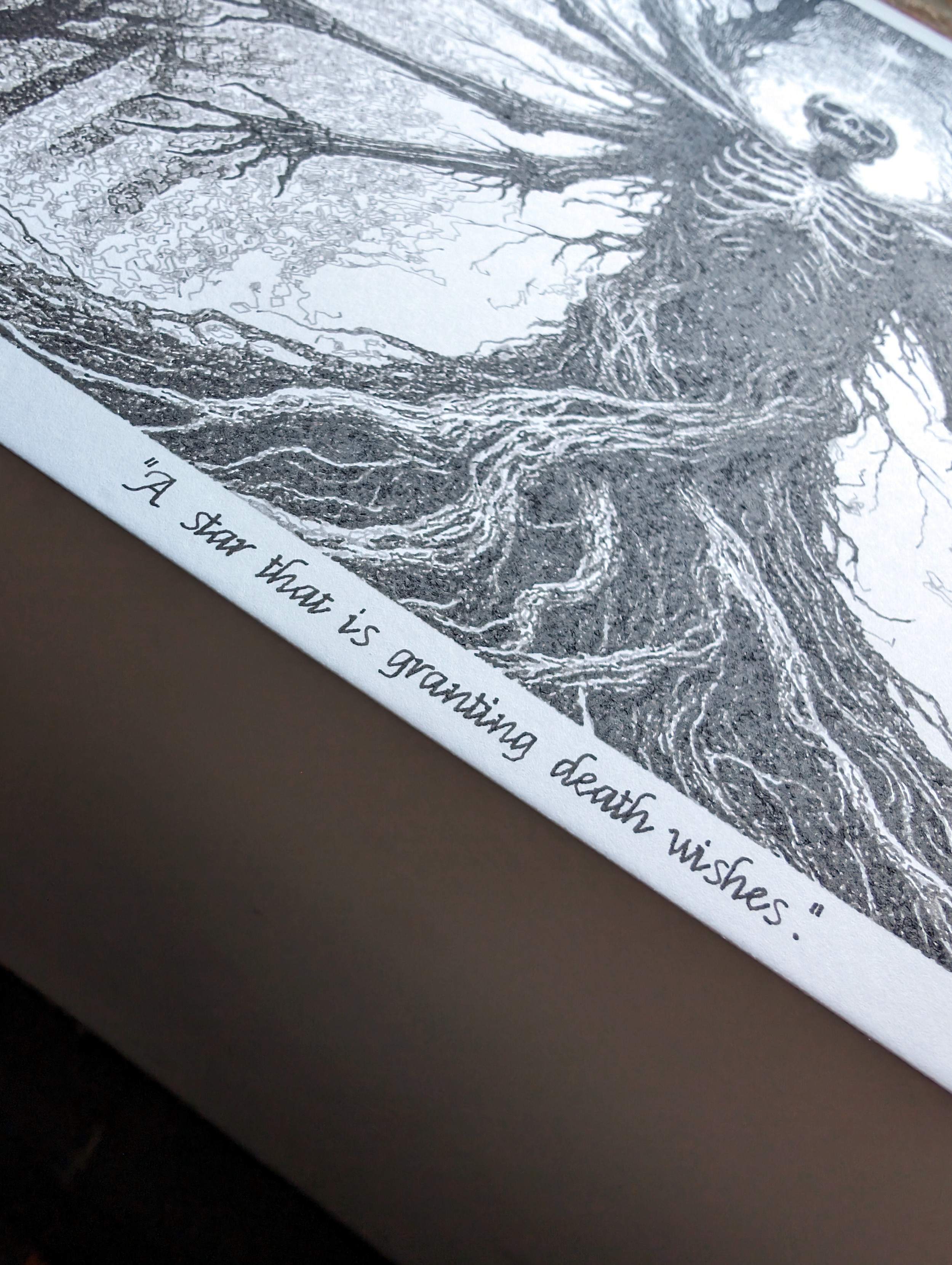 WythDryden / Jonathan Wendt: ""A star that is granting death wishes ...