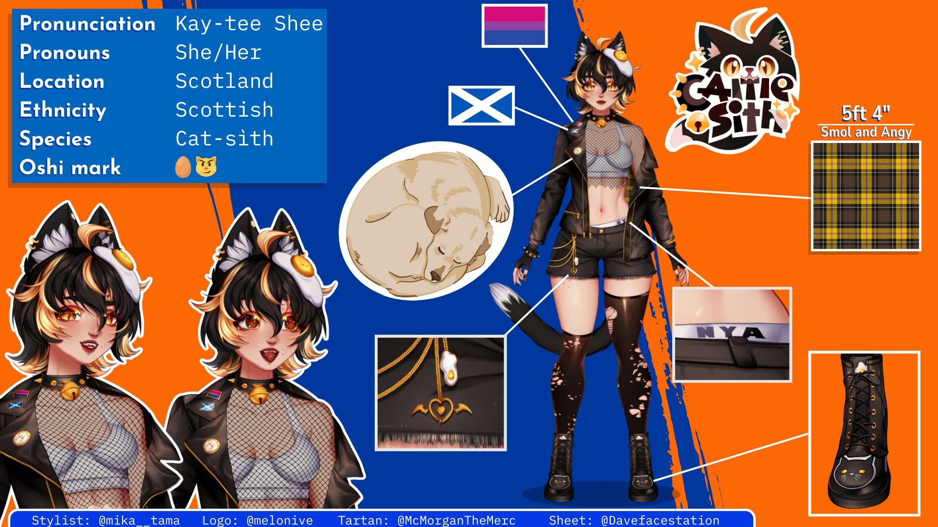 #introduction Hey, it's me, Caitie Sith, the chaotic Scottish catgirl ...