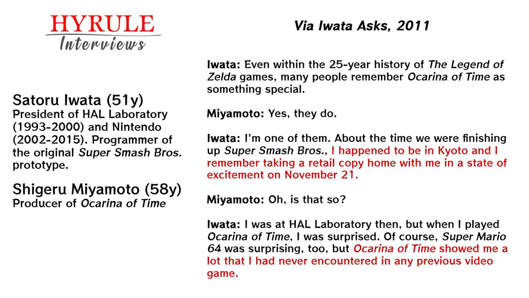 Hyrule interviews: "Something different today: Zelda devs talking abo ...