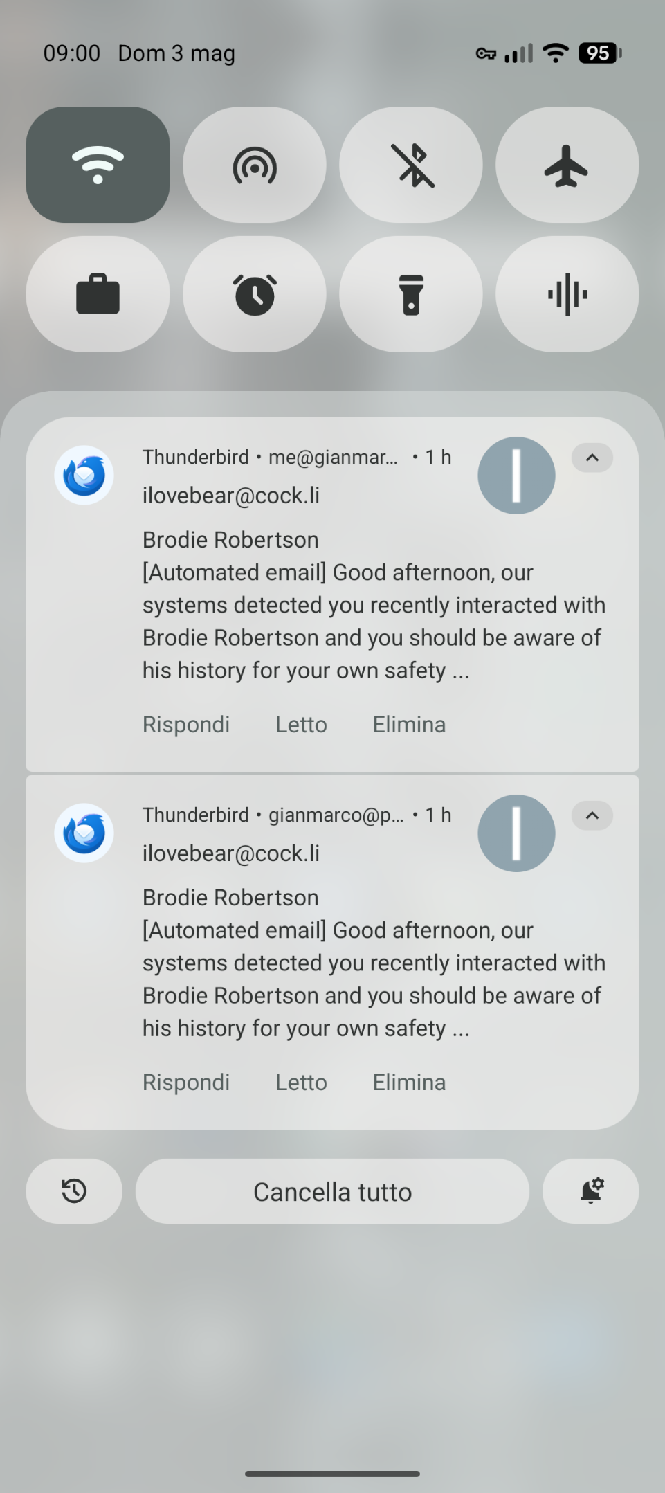 Gianmarco Gargiulo: "Sometimes I wake up to weird emails accusing know ...