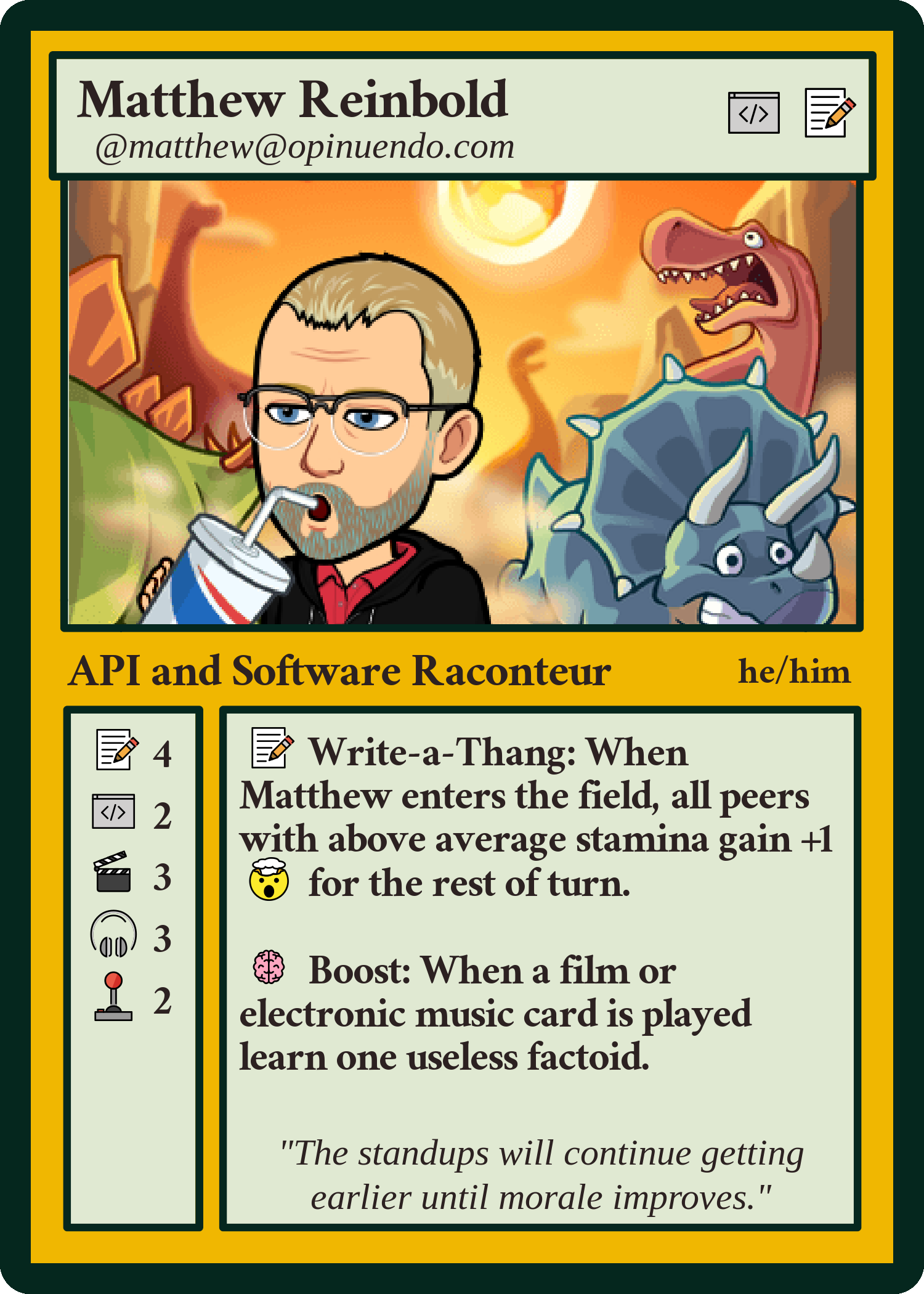 Matthew Reinbold (@matthew@opinuendo.com) - Opinuendo - A Mastodon Instance for Matthew Reinbold ...