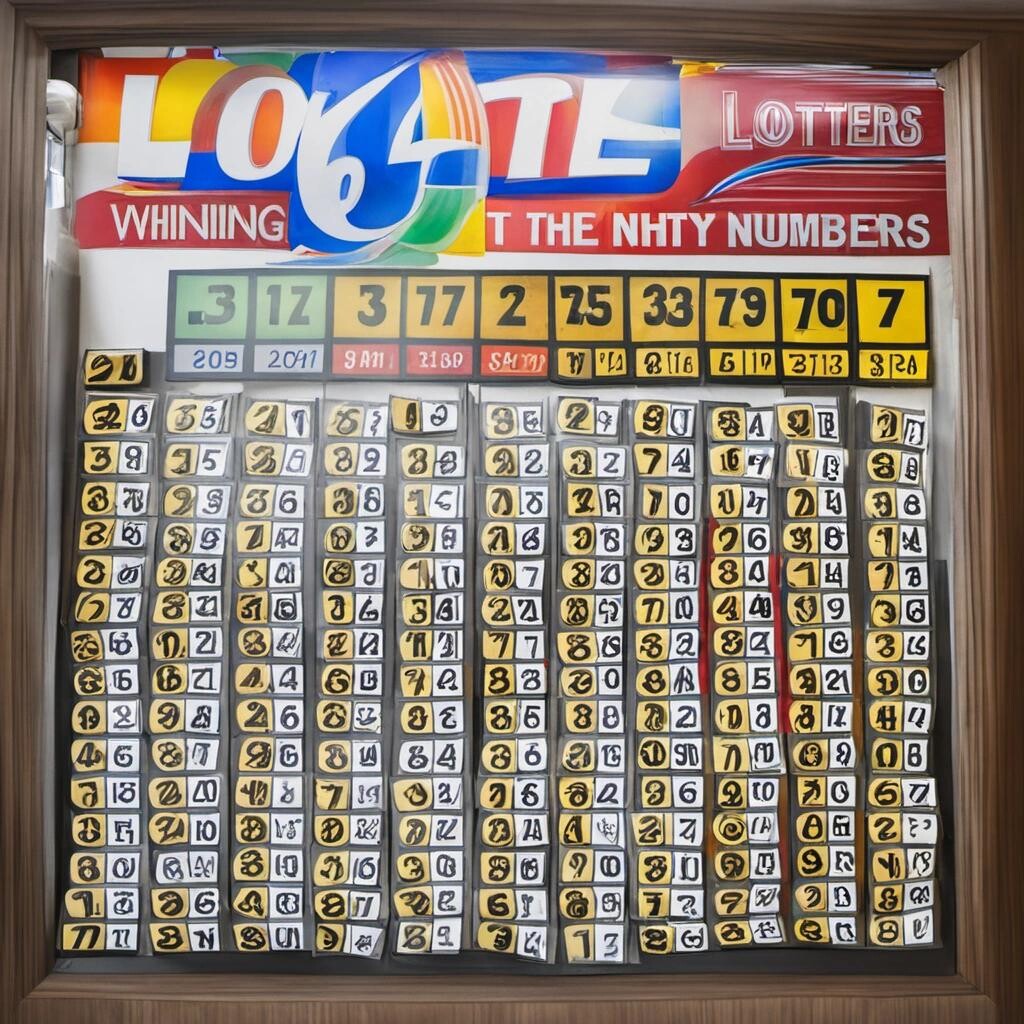 featured: the winning numbers at the lottery. - Divisions by zero