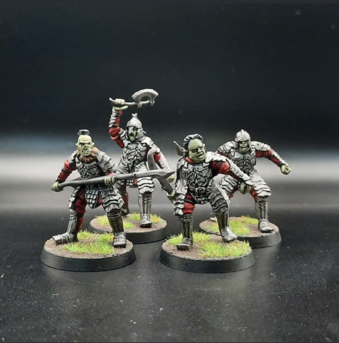 Drunk On Tea: "First batch of Morannon Orcs from the Battle for ...