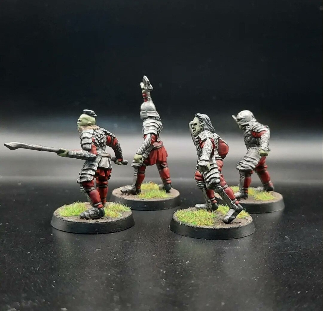 Drunk On Tea: "First batch of Morannon Orcs from the Battle for ...