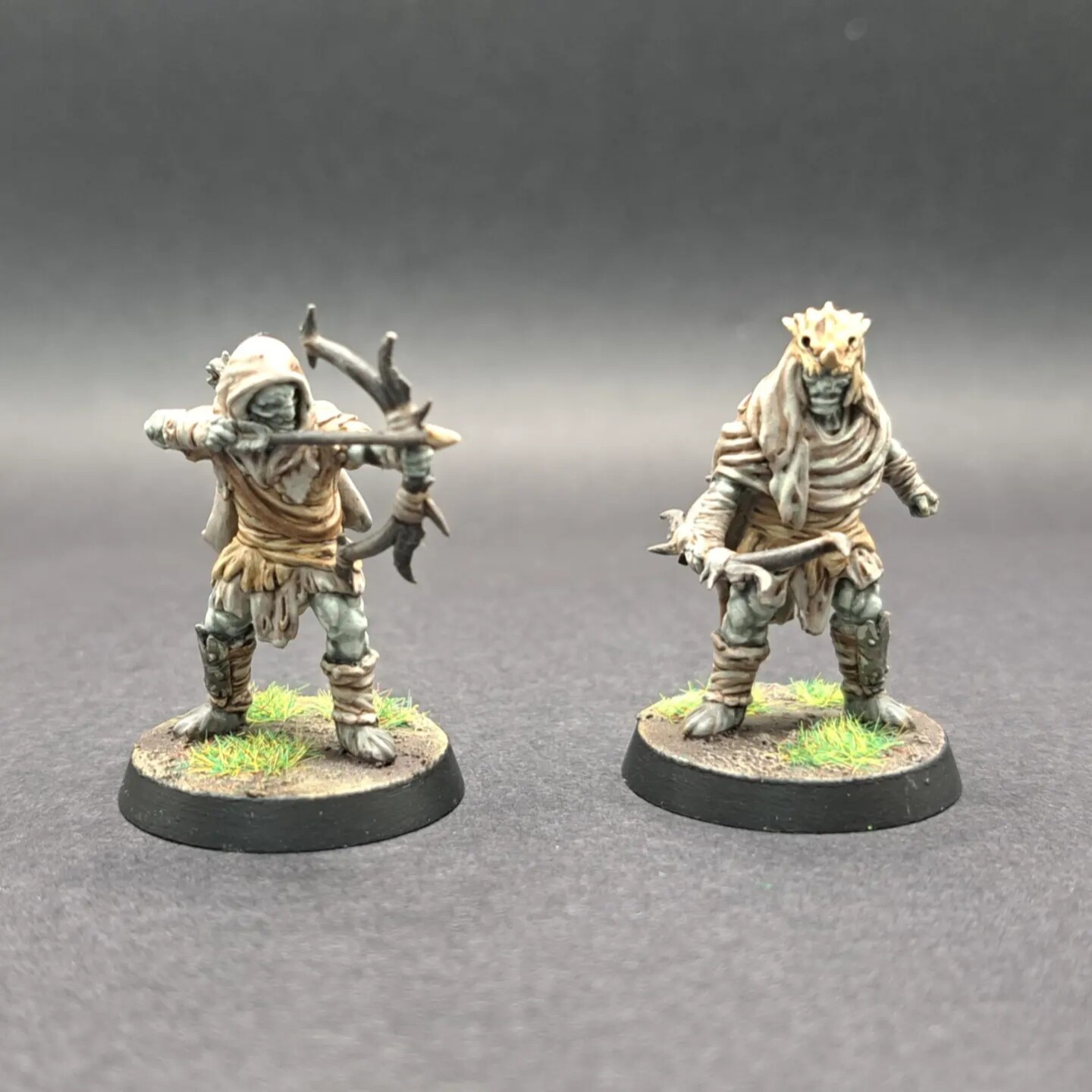 Drunk On Tea: "Another couple of Orcs based on the Rings of Powe ...