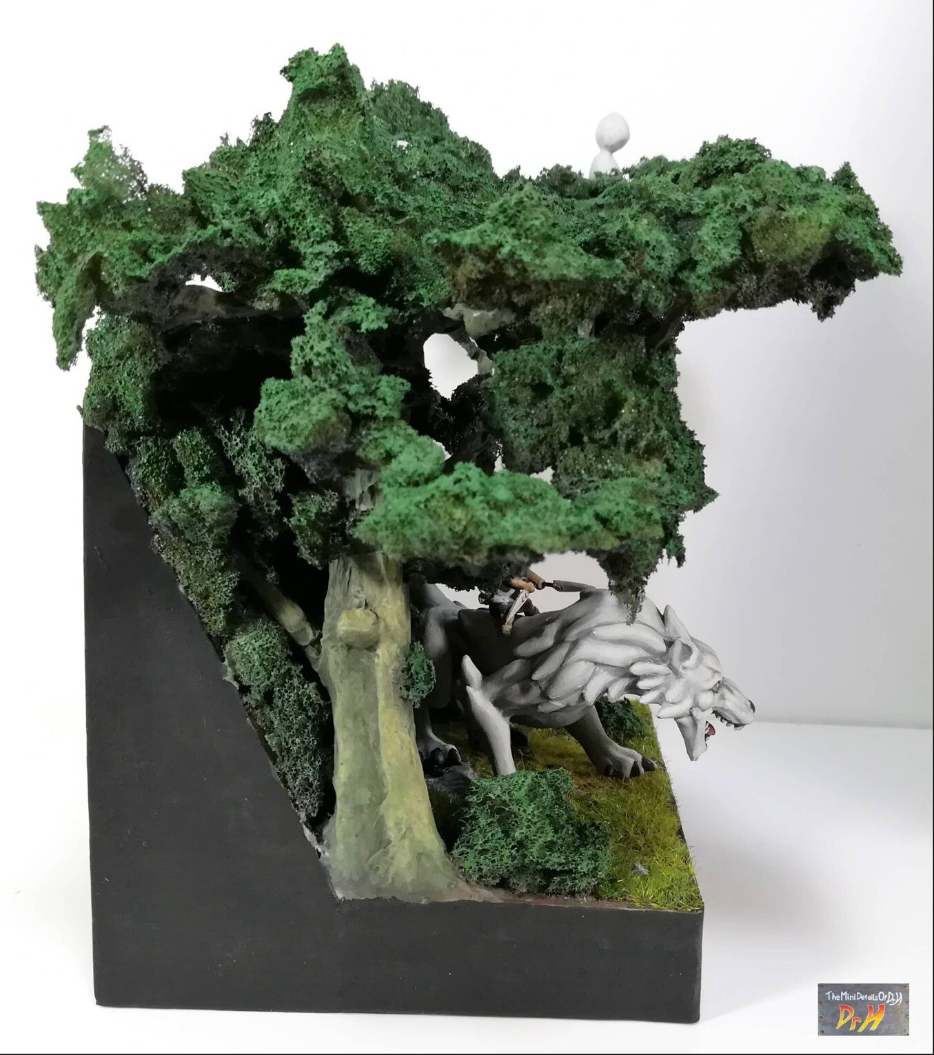 Dr H: "More angles of my Princess Mononoke, chibi San on…" - warhammer ...