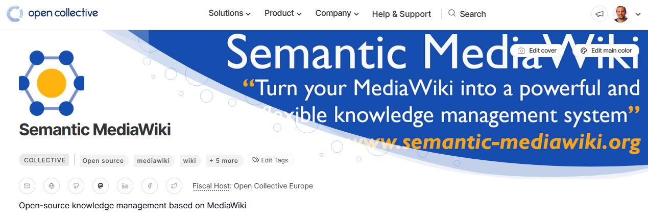 Semantic MediaWiki (@smw@wikis.world) - Wikis World