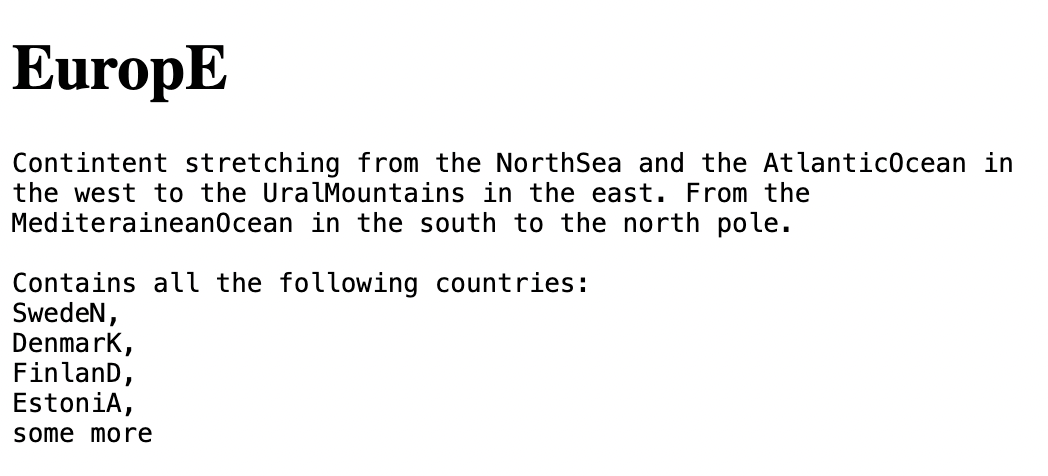 annie rauwerda: "this is the very first version of the "Europe" Wi ...