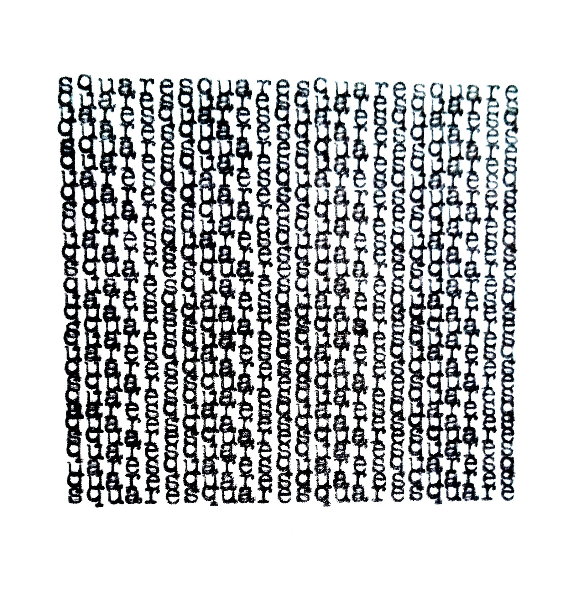 russellcarisse: "four squares squaring squared square words #poem ...